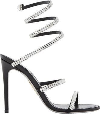 Rene Caovilla Femme, Chaussures, Noir, Taille: 37 1/2 EU Cleo Sandal