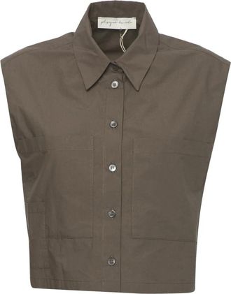 PDR Phisique Du Role Femme, Blouses et Chemises, Brun, Taille: 40 FR 26P058Beluga Moro