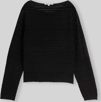 Tom Tailor Denim Relaxed Fit Pullover aus Baumwoll-Mix