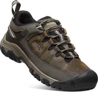 Keen Targhee 3 Waterproof, Herren Trekkingschuhe, Braun (Bungee Cord/Schwarz), 47,5 EU