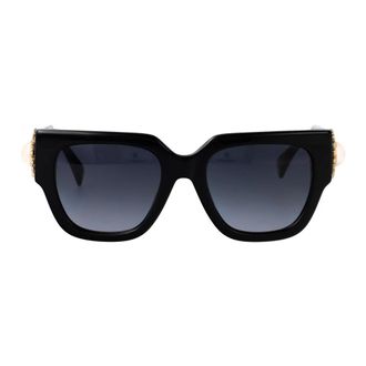 Moschino Stylische Sonnenbrille f&uuml;r einen trendigen Look - - Accessories - Damen - Schwarzk - 52 MM