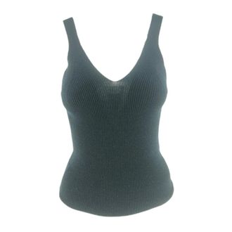 P.A.R.O.S.H. Louluxi Tank Top - - Tops - Damen - Gr&uuml;n - XS