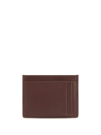 Miu Miu Womens Card Holder Matelass&eacute; Nappa Leather Burgundy Lamb Wallets & Purses