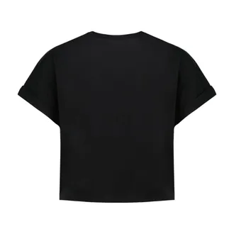 Balmain Logo-Embroidered T-Shirt - Black