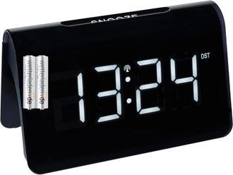 TFA Dostmann ICON Digitaler Funk-Wecker (Ziffern Weiss, mit Batterien)