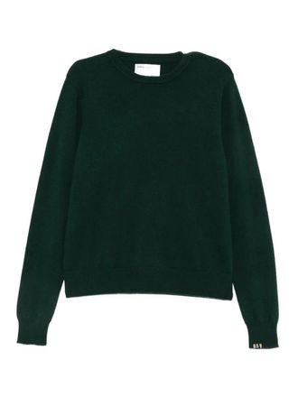 Extreme Cashmere Pull Col Rond - Vert
