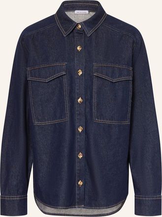 Mrs & Hugs Mrs & Hugs Jeansbluse blau