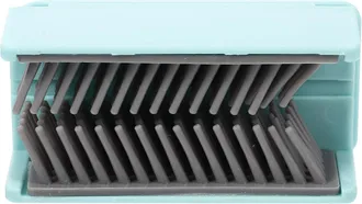 Cabilock Haarf&auml;nger Wiederverwendbarer Silikon Haarf&auml;Nger F&uuml;R Dusche, Wandmontierter Haarsammler, Blau, 8x4x3.4cm, Verhindert Verstopfungen, Ideal F&uuml;R Badezimm