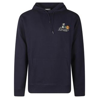 Dr&ocirc;le de Monsieur Homme, Sweatshirts et sweats &agrave; capuche, Bleu, Taille: S Sweat &agrave; capuche Shell