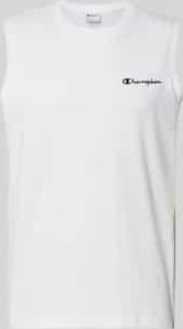 Champion Top mit Label-Stitching und Rundhalsausschnitt