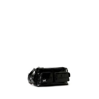 Michael Kors Leder Umhängetasche - schwarz