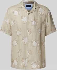 Christian Berg Loose Fit Freizeithemd aus reinem Leinen