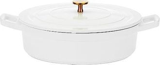 La Porcellana Bianca La Porcellana Bianca - Kasserolle niedrig &oslash;28 cm mit Deckel Ribolle