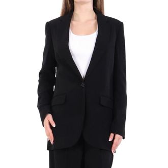 Michael Kors Crepe Blazer - - Jackets - Damen - Schwarzk - XS