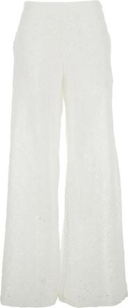 Pinko Pinko, Femme, Pantalons, Blanc, Taille: 34 FR Kimmy Pantalone Popeline