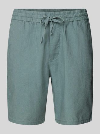 Only & Sons Regular Fit Shorts aus Baumwoll-Leinen-Mix Modell LINUS