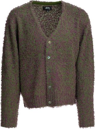 St&uuml;ssy Herren, Strickwaren, Lila, MGr&ouml;&szlig;e