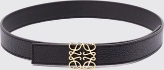 Loewe Wendbarer Anagram-Lederg&uuml;rtel mit Monogramm-Schlie&szlig;e