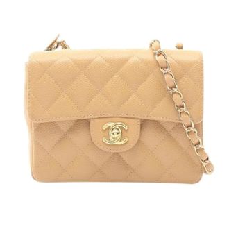 Chanel Pre-owned Mini Matelasse Grained Calf Shoulder Bag - - Pre-owned - Damen - Beige - ONE SIZE