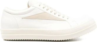 Rick Owens Homme, Chaussures, Blanc, Taille: 45 EU Concordians Vintage Baskets