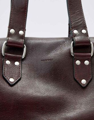 AllSaints sac clout&eacute; bordeaux-Rouge