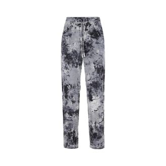 Avant Toi Tie-Dye Hosen mit Kordelzug - - Trousers - Herren - Mehrfarbig - XS