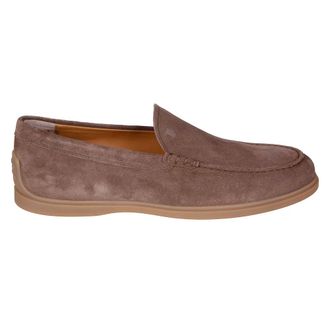 Tod's Homme, Chaussures, Brun, Taille: 42 1/2 EU Mocassin en daim