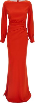 Elisabetta Franchi Robe De Soir&eacute;e - Rouge