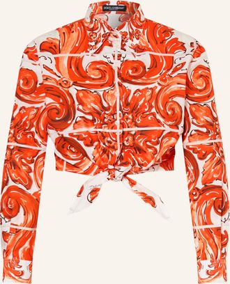 Dolce & Gabbana Hemdbluse orange