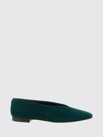 Jimmy Choo London Ballerines Margot en daim avec bout en amande et semelle en cuir