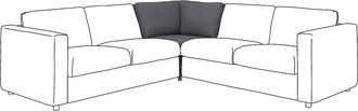 IKEA VIMLE Eckelement