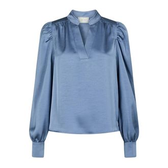 Neo Noir Femme, Blouses et Chemises, Bleu, Taille: 46 FR Blouses