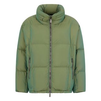 Moorer Wattierte Jacke - - Jackets - Damen - Gr&uuml;n - L