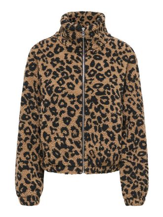 Only Pl&uuml;schjacke ONLTHEA TEDDY AOP JACKET CC OTW Polyester