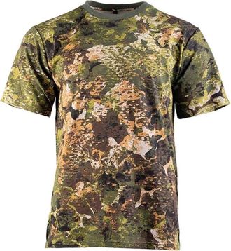 Mil-Tec Tarn T-Shirt Herren - Camouflage T-Shirt aus Baumwolle - BW Camo - Bequemes Kurzarm Army Shirt f&uuml;r Outdoor, Sport oder Freizeit - Bundeswehr Flecktarn