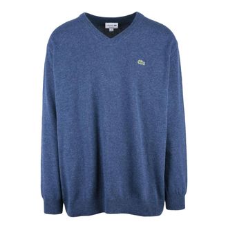 Lacoste Homme, Pulls, Bleu, Taille: 4XL Pullover a V