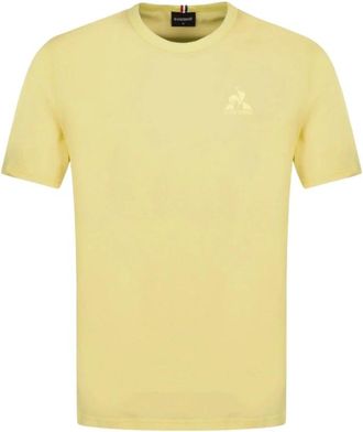 Le Coq Sportif Monochromes T-Shirt 2510629L - - Tops - Herren - Gelb - S