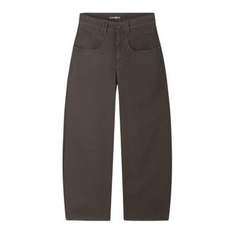 Cambio Pantalon large - Femme - Pantalons - Brun - Taille: 40 FR