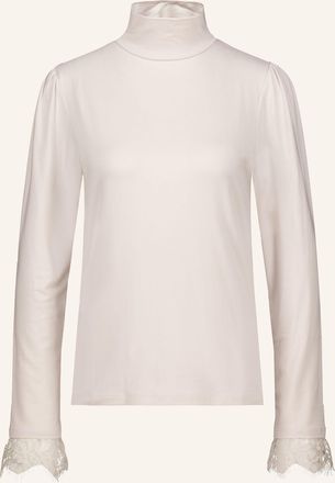Monari Monari Longsleeve Mit Spitze beige