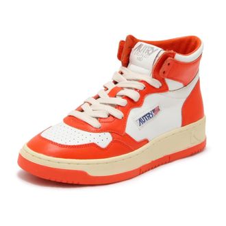 Autry Femme, Chaussures, Orange, Taille: 37 EU Medalist Mid Chaussures