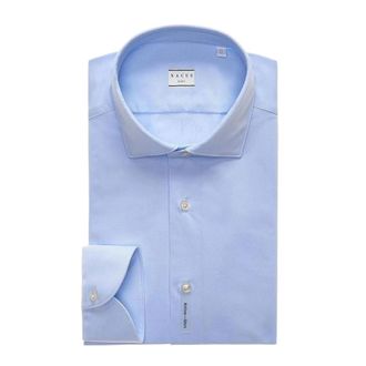 Xacus Elegantes Hellblaues Hemd - - Shirts - Herren - Blau - 4XL