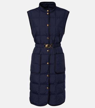 Moncler Veste sans manches Cygnette &agrave; ceinture