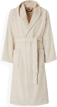 Missoni Home Homme, V&ecirc;tements de nuit et de d&eacute;tente, Beige, Taille: S Bath Robe With Hood