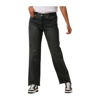 MY ESSENTIAL WARDROBE High Straight Leg Jeans - - Jeans - Damen - Blau - W30