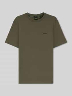 HUGO BOSS Regular Fit T-Shirt aus Baumwoll-Mix