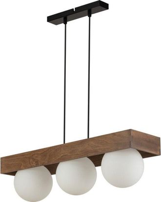 Sigma Bloom H&auml;ngelampe braun wei&szlig; schwarz 61 cm