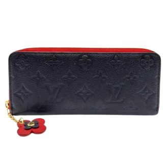 Louis Vuitton Pre-owned Canvas portemonnaies - - Pre-owned - Damen - Blau - ONE SIZE
