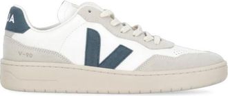 Veja Wei&szlig;e Ledersneakers mit V-Logo - - Shoes - Herren - Wei&szlig; - 43 EU