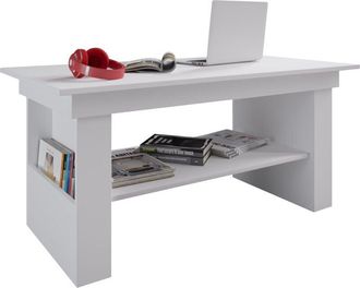 ebuy24 Holz Couchtisch Kobila h&ouml;henverstellbar