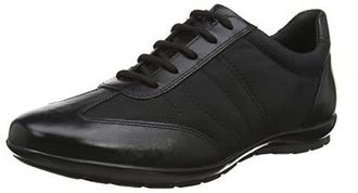Geox Homme Uomo Symbol B Chaussures, Black, 43.5 EU